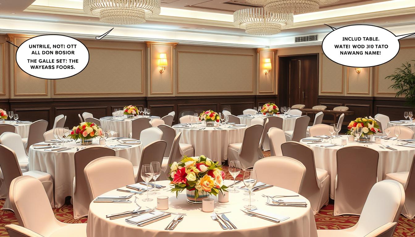 Set up adalah: Table Top Catering di Wayang Bistro