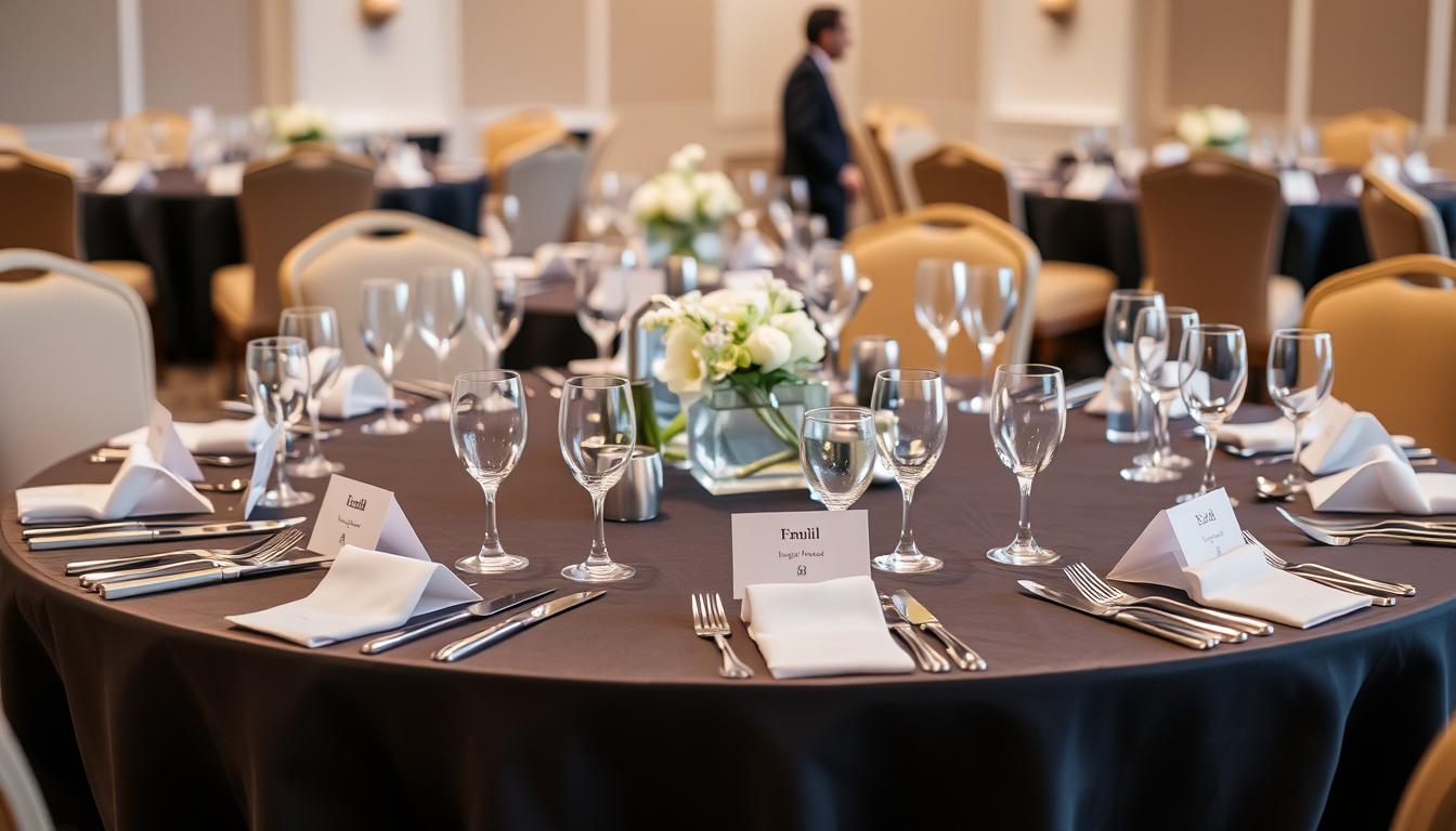 The Importance of Table Setup in Professional Networking Events